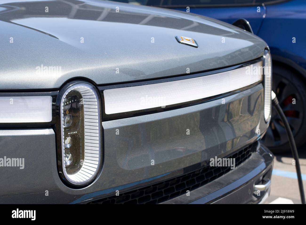 Rivian electric vehicle hi-res stock photography and images - Alamy