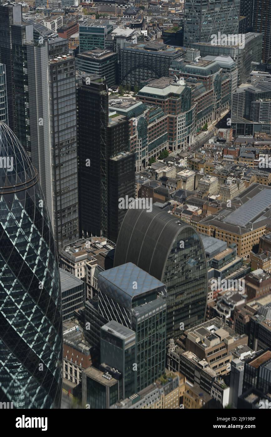 Modern Commercial buildings across london Stock Photo - Alamy