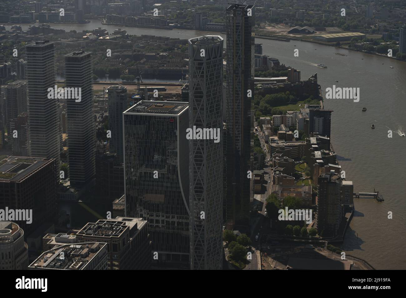 Modern Commercial buildings across london Stock Photo - Alamy
