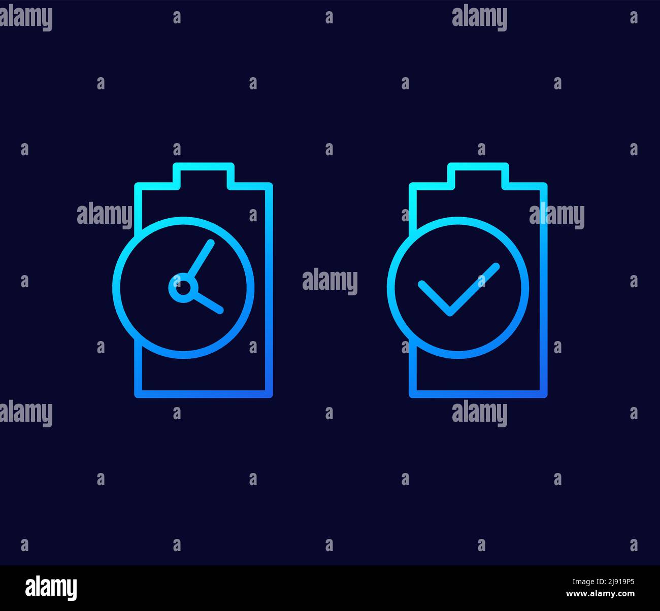 Charging time electric line hi-res stock photography and images - Alamy