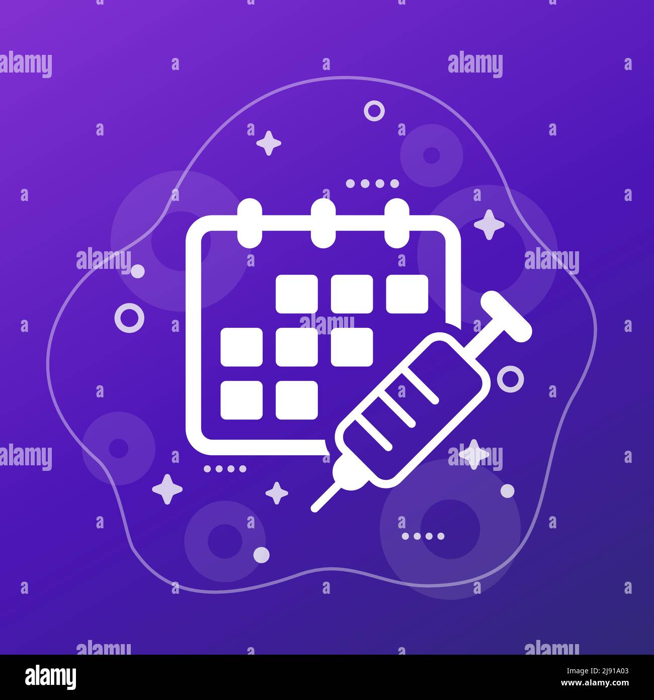 Vaccination schedule Stock Vector Images - Alamy