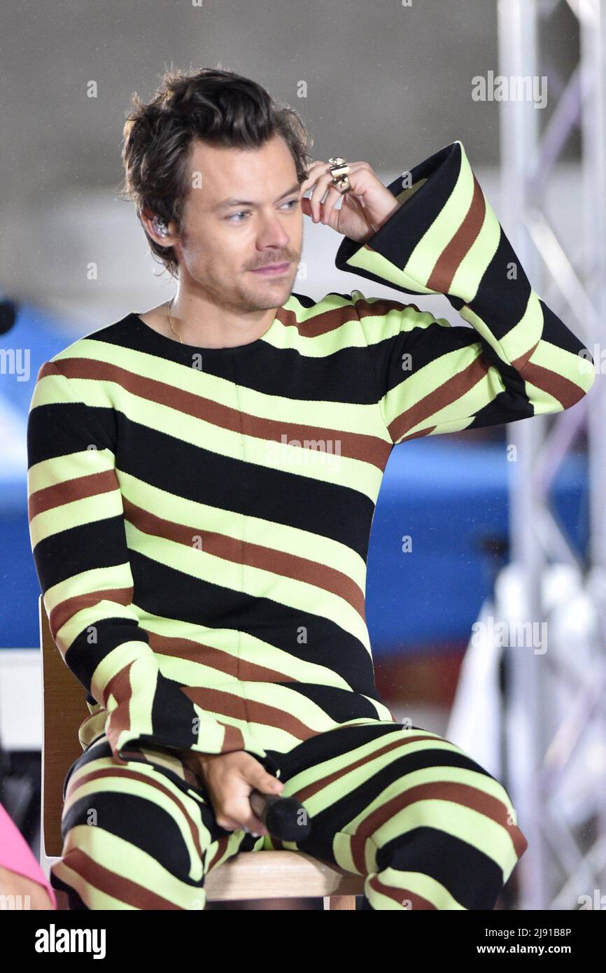 New York, NY, USA. 19th May, 2022. Harry Styles on stage for NBC Today ...