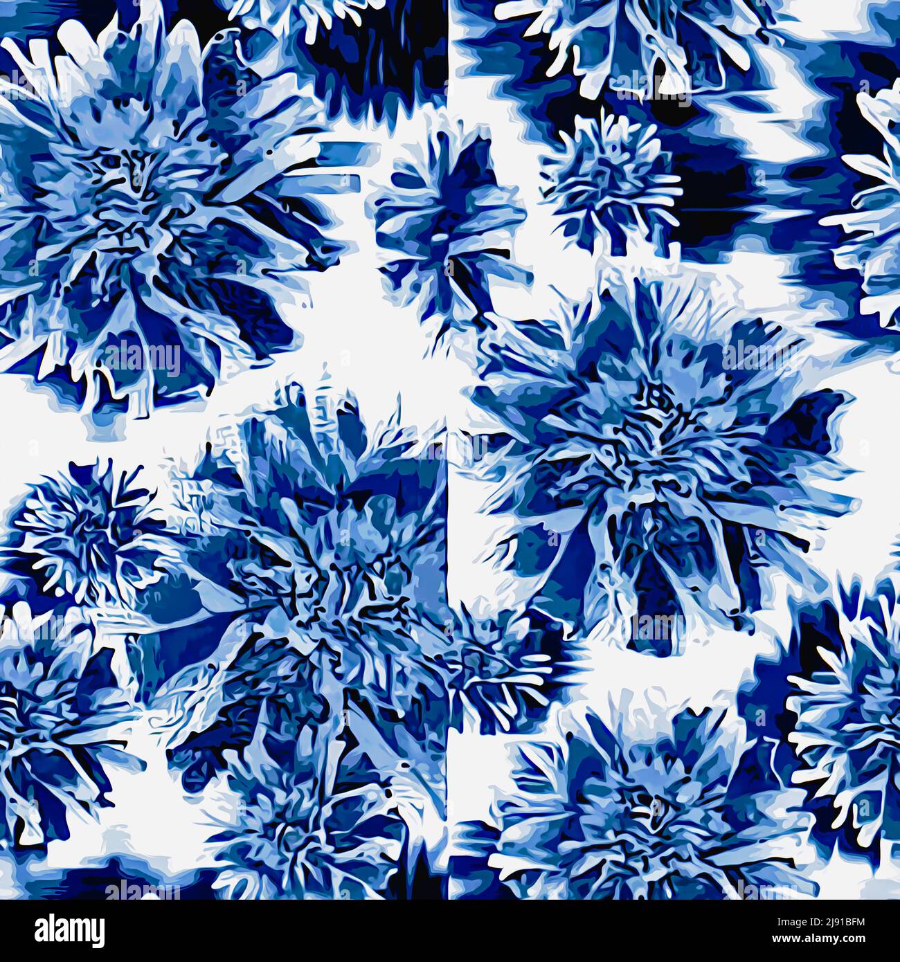 Textile and wallpaper patterns. A printable digital illustration work ...