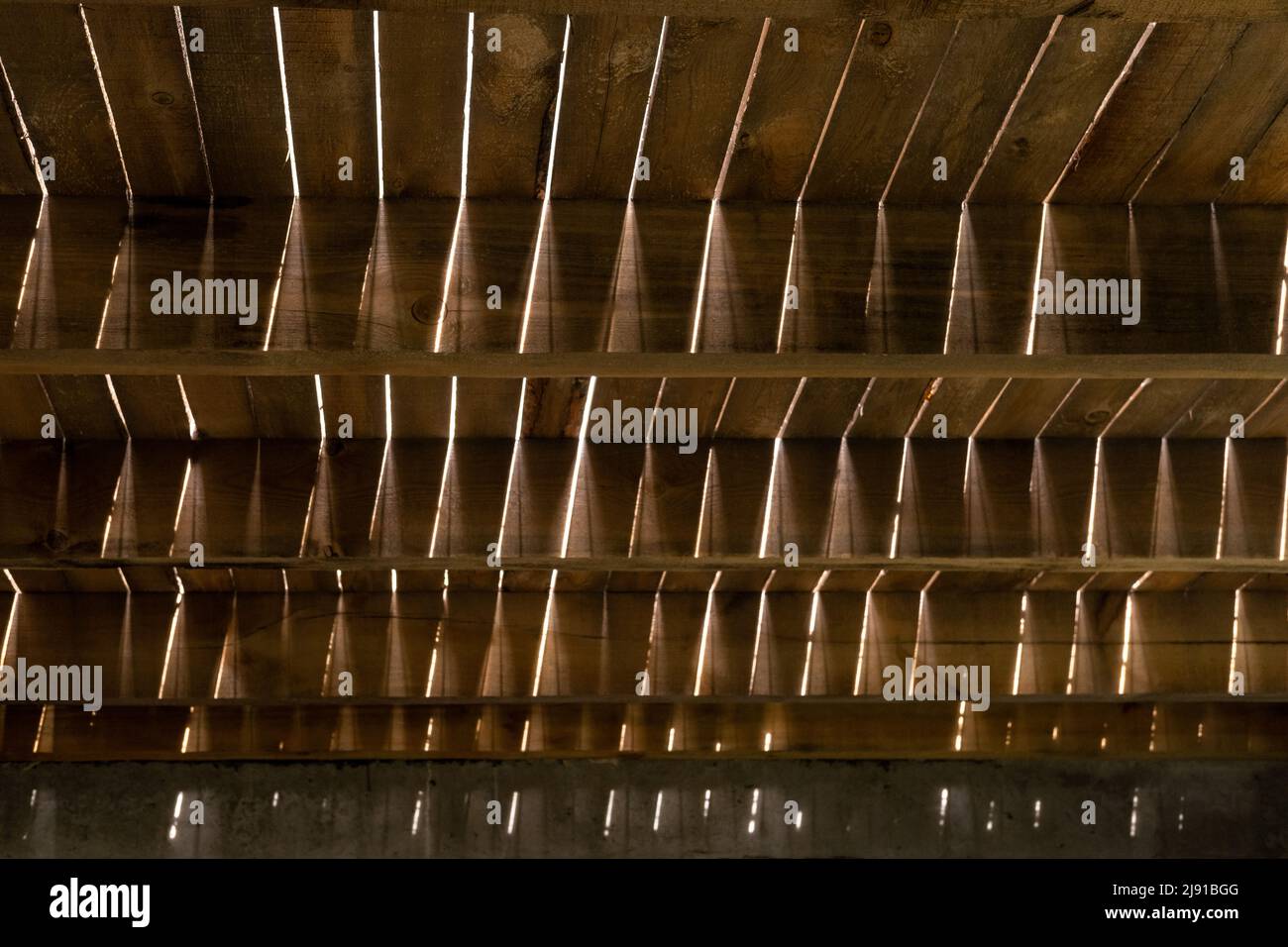 Timber slat hi-res stock photography and images - Alamy
