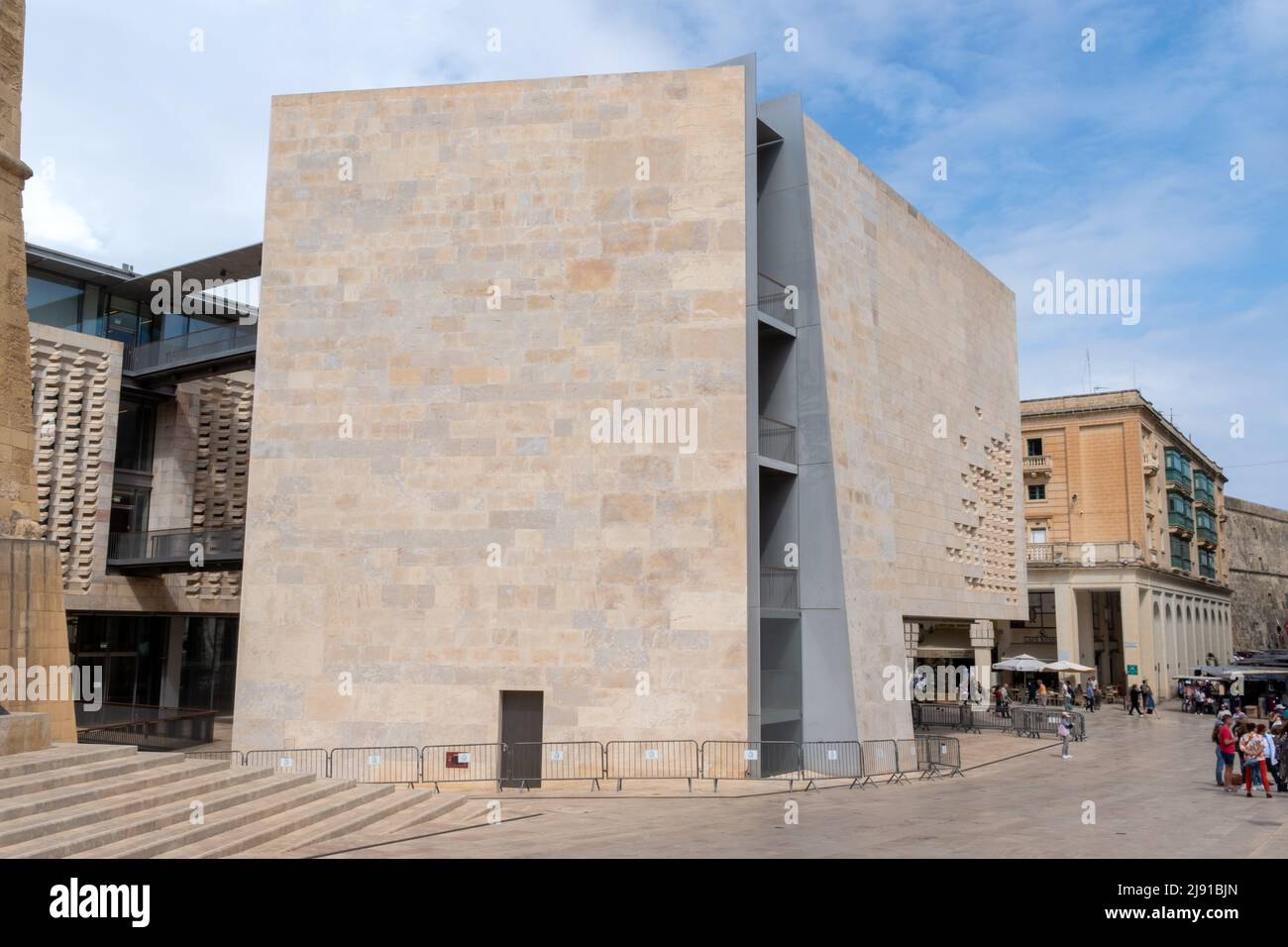 Parliament House, Valletta, Malta Stock Photo - Alamy