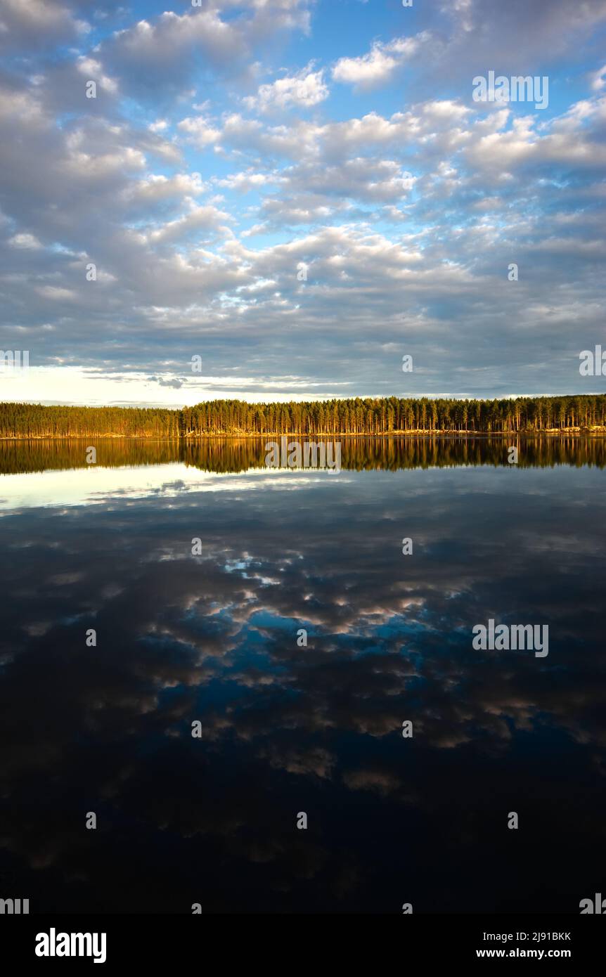 Reflection symmetrical landscape landscape hi-res stock photography and ...