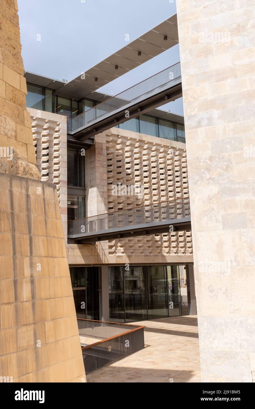 Malta parliament building hi-res stock photography and images - Alamy