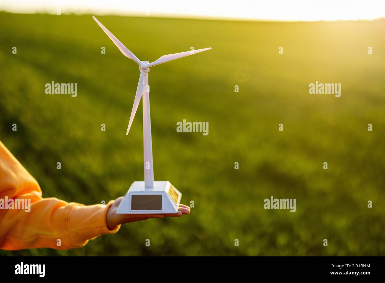 Toy wind turbine hi-res stock photography and images - Alamy