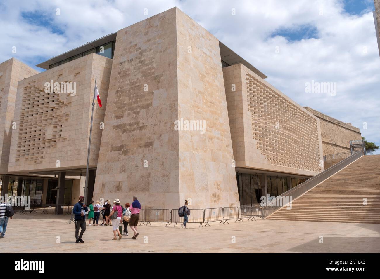 Parliament House, Valletta, Malta Stock Photo - Alamy