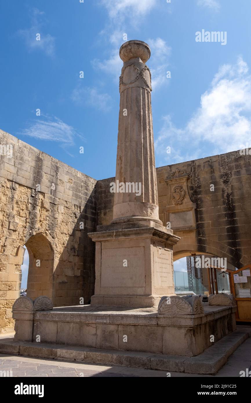Upper Barraka Gardens, Valletta, Malta Stock Photo - Alamy