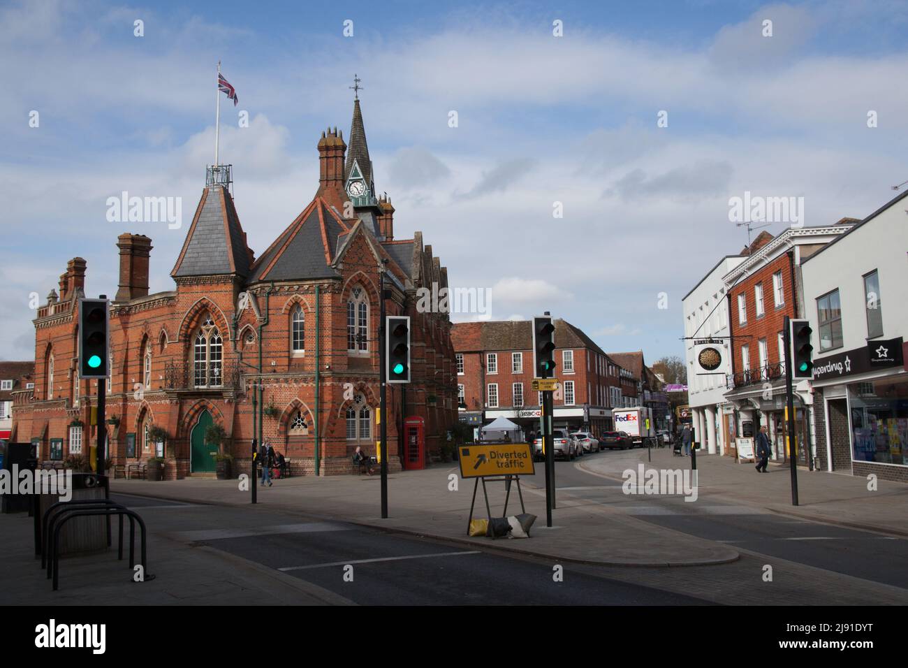 Wokingham town centre hi-res stock photography and images - Alamy