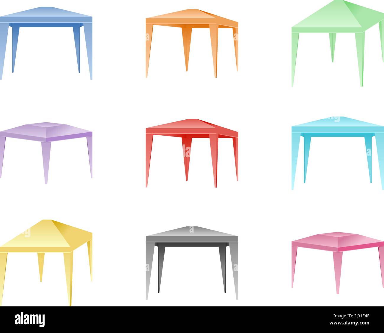 Collapsible vector vectors Cut Out Stock Images & Pictures - Alamy