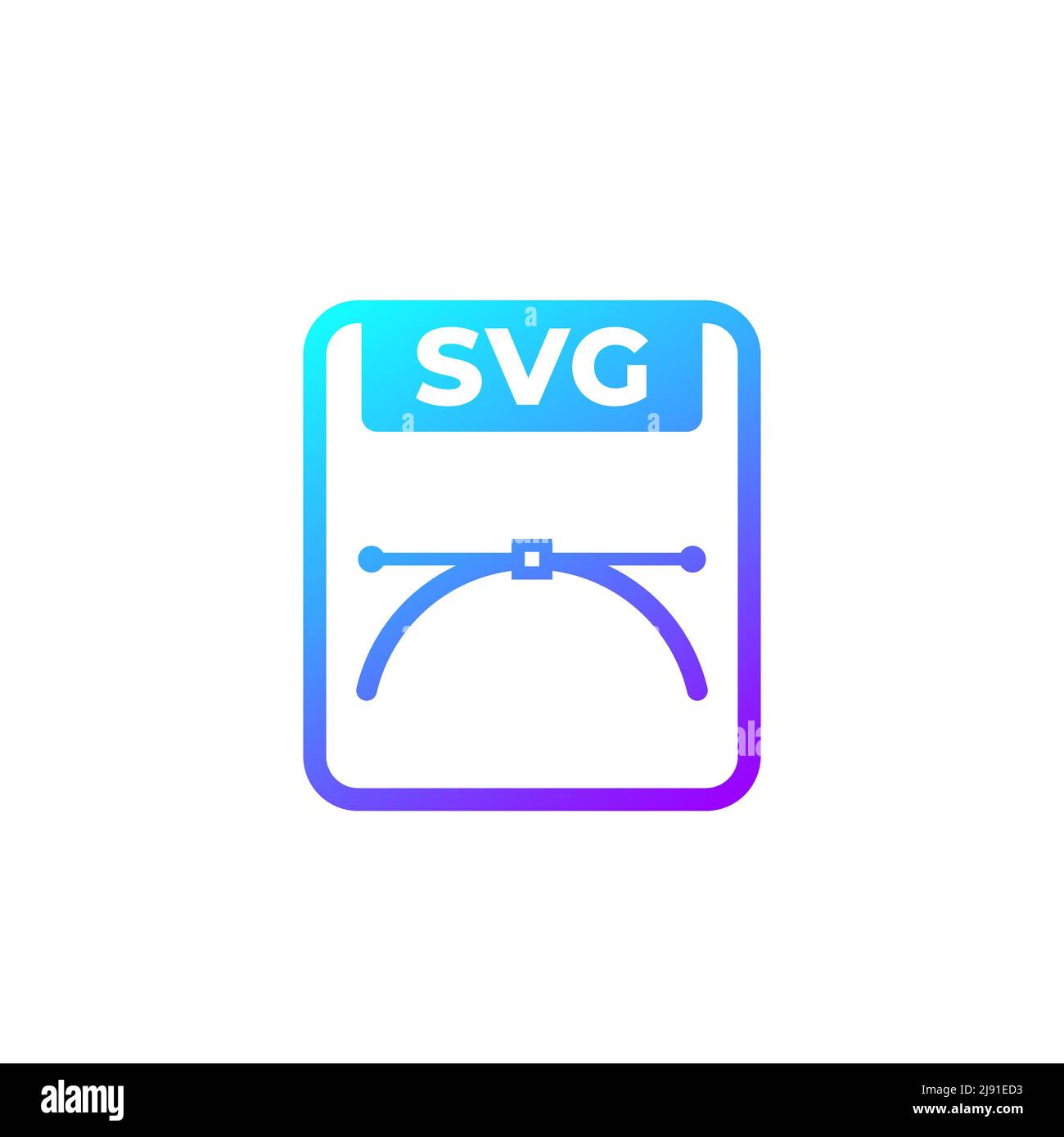 Svg File Scalable Vector Graphics Format Icon Stock Vector Image And Art Alamy