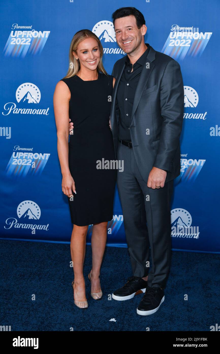 Tony Romo and Candice Crawford Stock Photo - Alamy