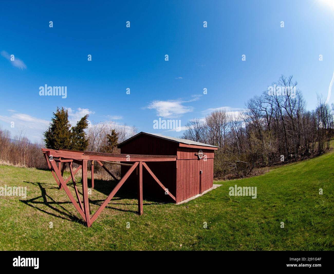 Roll Off Roof Astronomy Observatory High Resolution Stock Photography ...