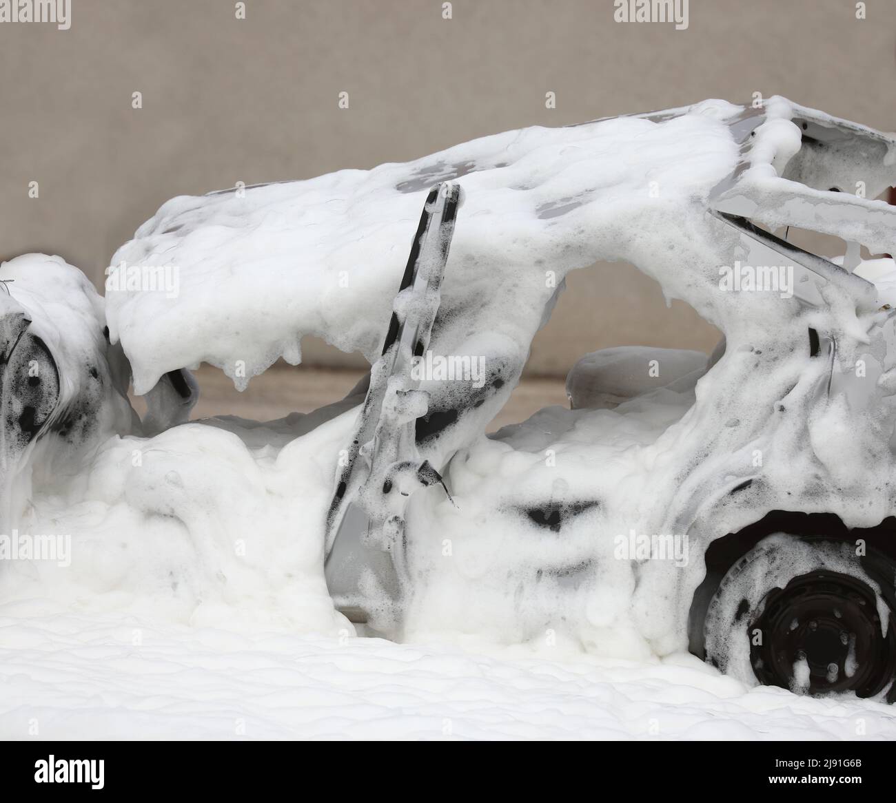 Foam intervention hi-res stock photography and images - Alamy