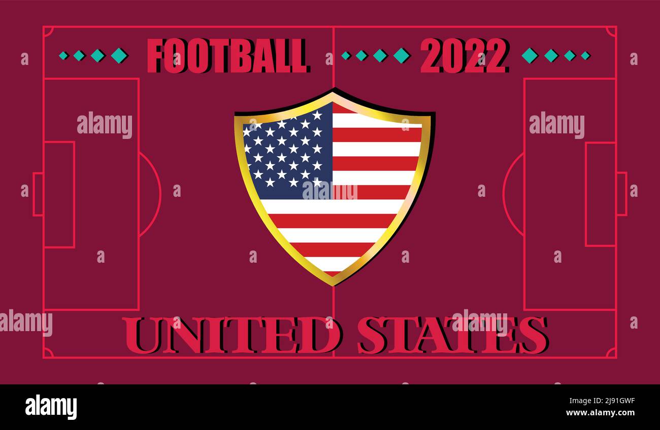 Team usa football world cup qatar logo Stock Vector Images - Alamy