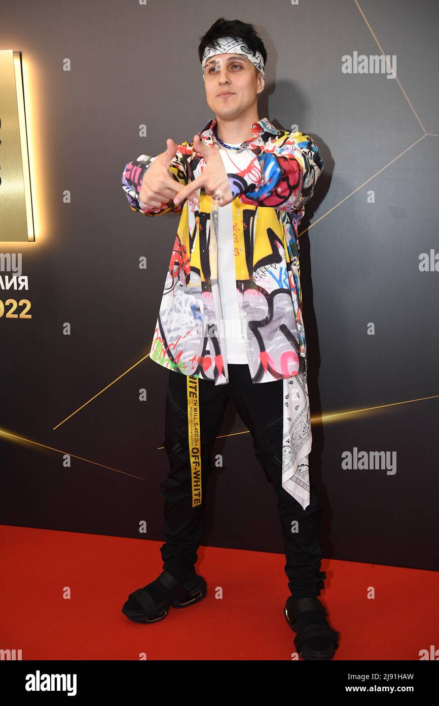 Moscow. The singer Habib Sharipov at a ceremony of delivery musical a ...