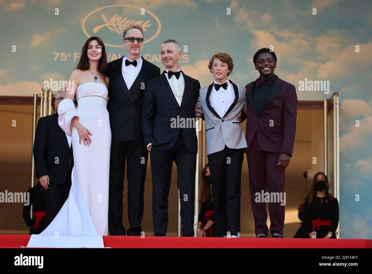 Cannes, France. May 19, 2022, Anne Hathaway, Director James Gray ...