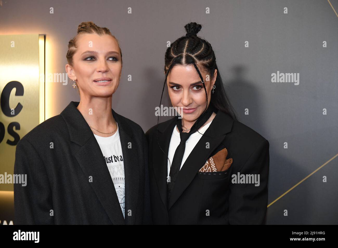 Moscow. Participants of the duet #2???? Maria Sheikh and Maria Zaytseva ...