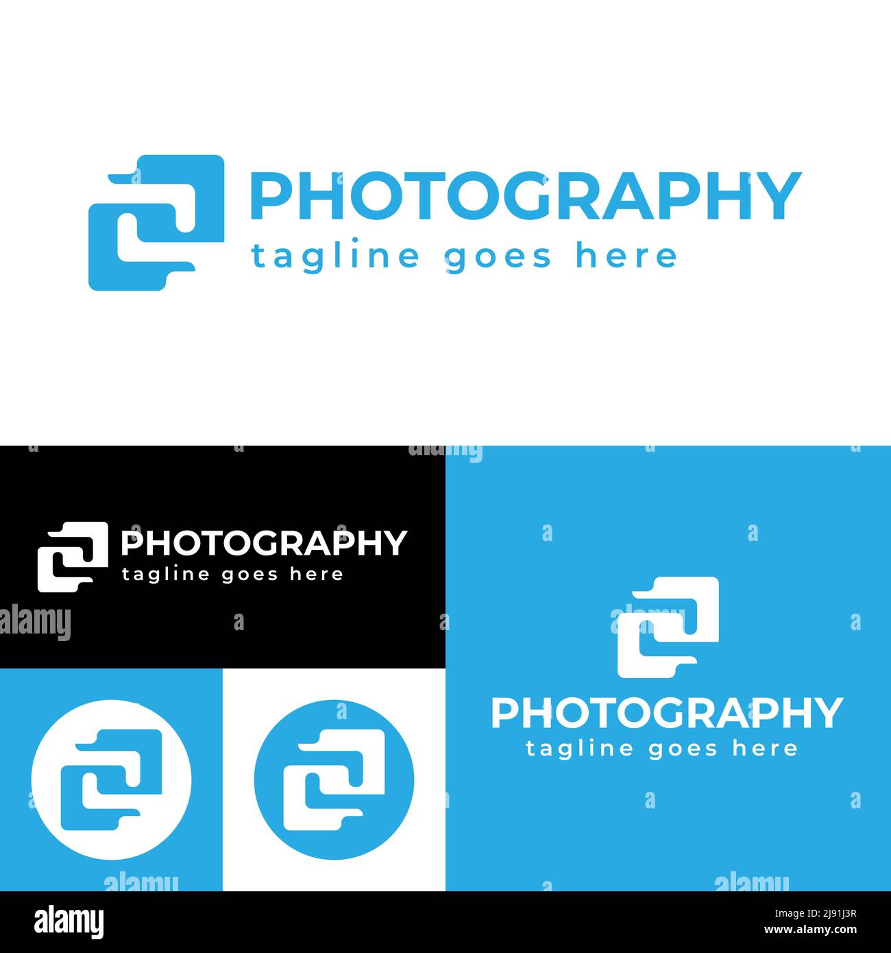 Photography logo vector vectors hi-res stock photography and images - Alamy
