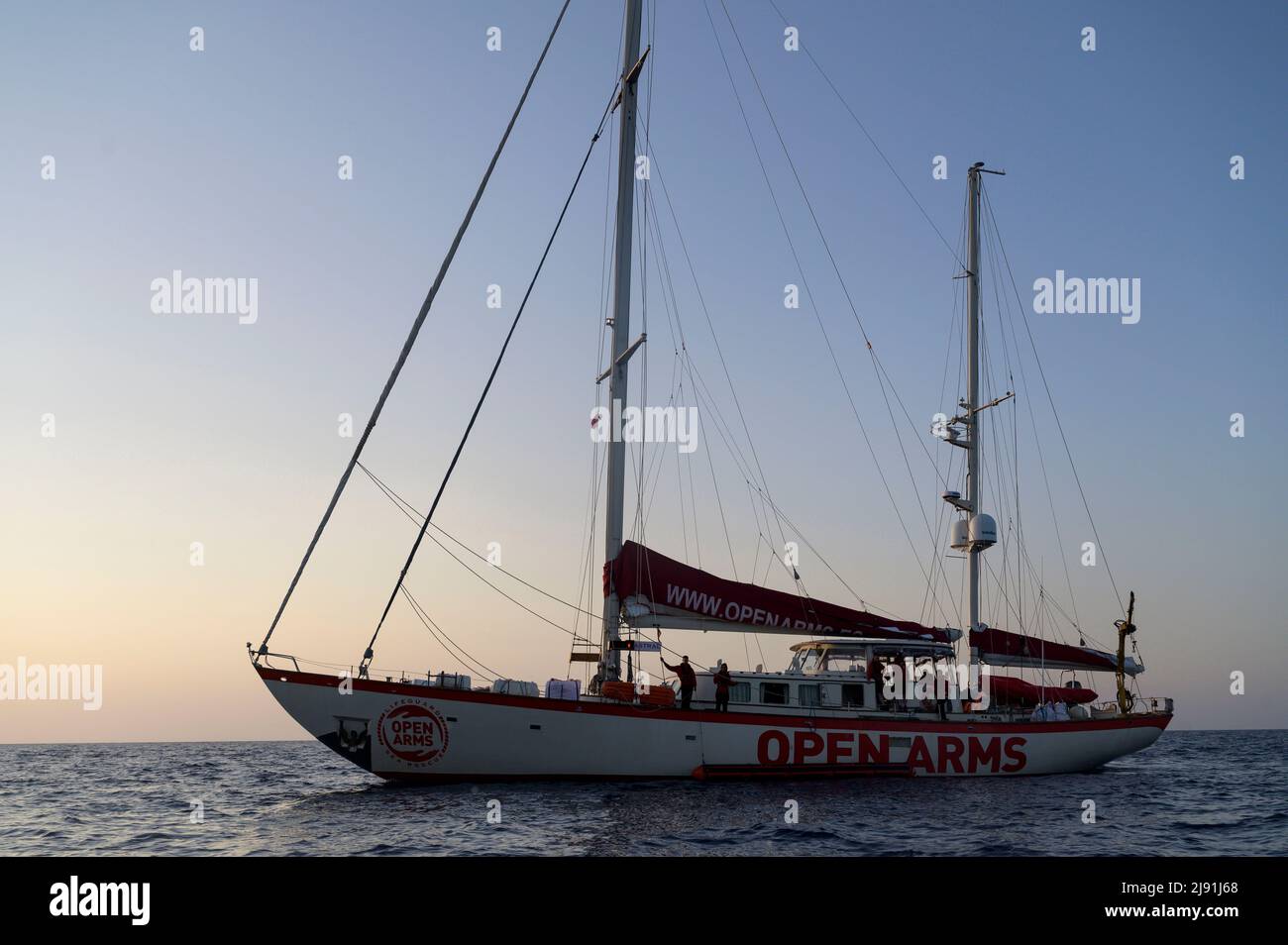 Astral sailboat seen in SAR Zone. The crew of Astral sailboat, of the ...