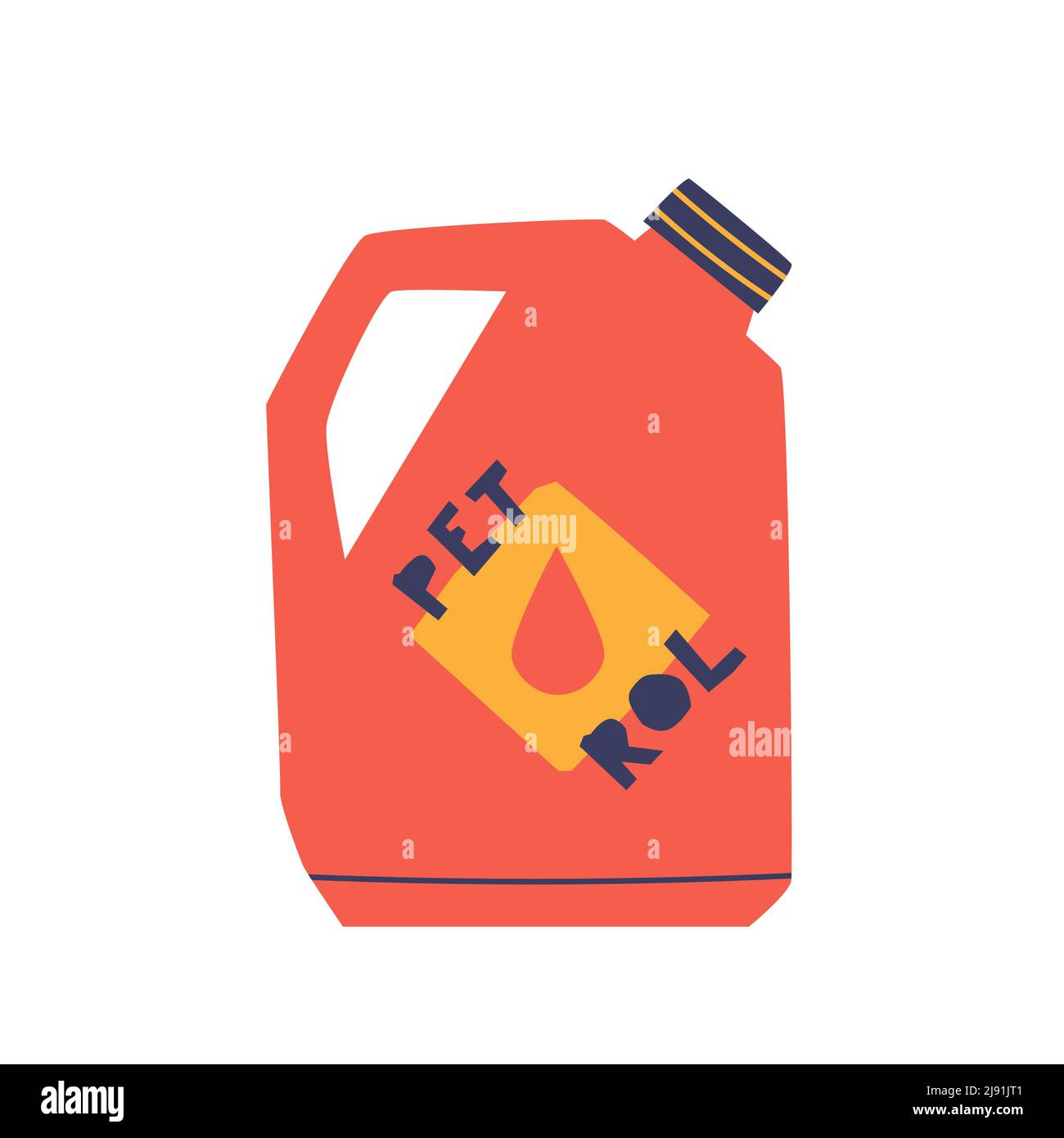 Red canister on background Stock Vector Images - Alamy