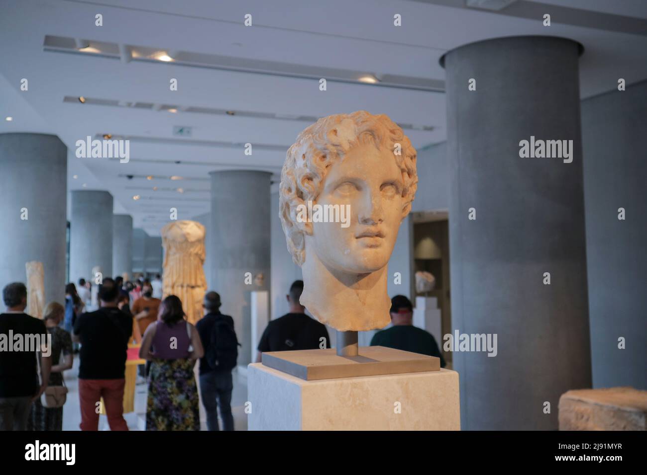 Alexander the great acropolis museum hi-res stock photography and ...