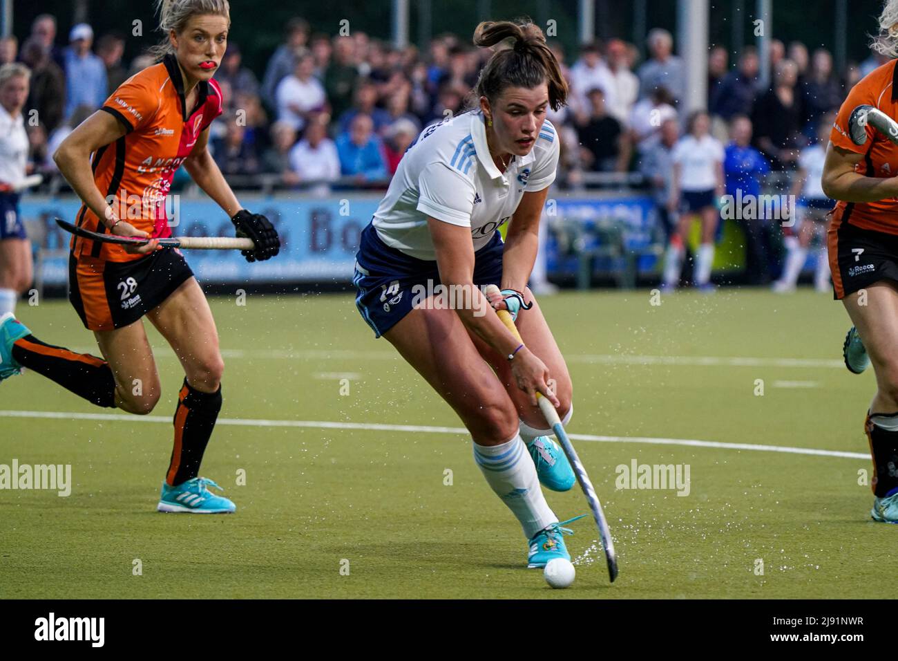 TILBURG, NETHERLANDS - MAY 19: Jade Vermeer of Tilburg D1 during the ...