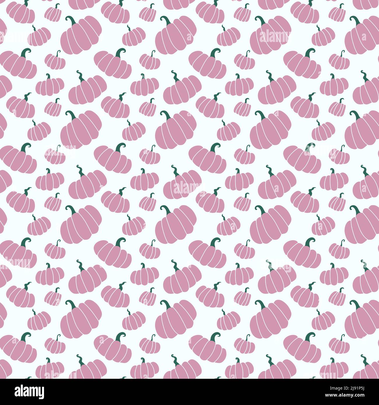 Halloween seamless cute pumpkins pattern for textiles and packaging and ...