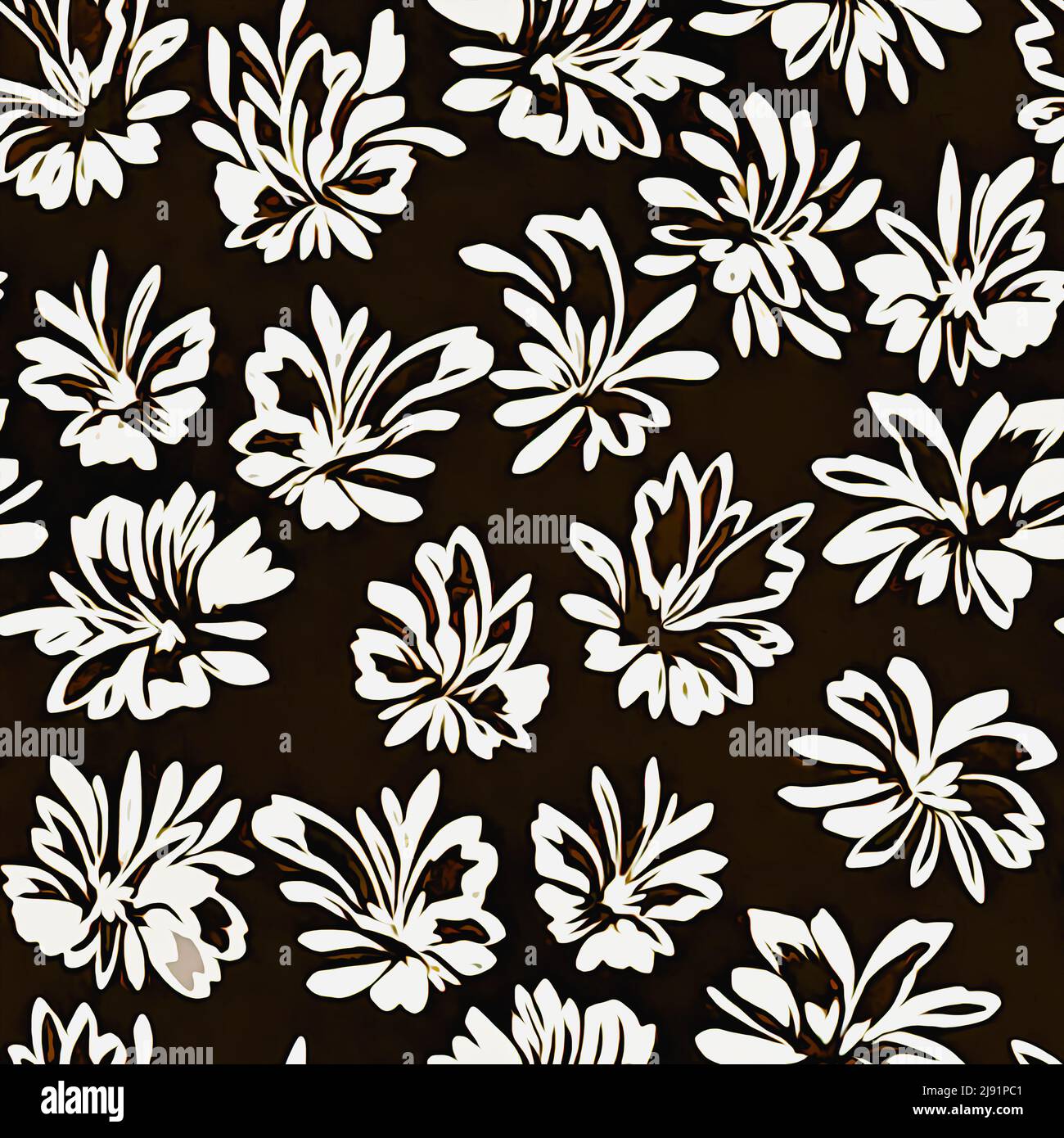 Textile and wallpaper patterns. A printable digital illustration work ...