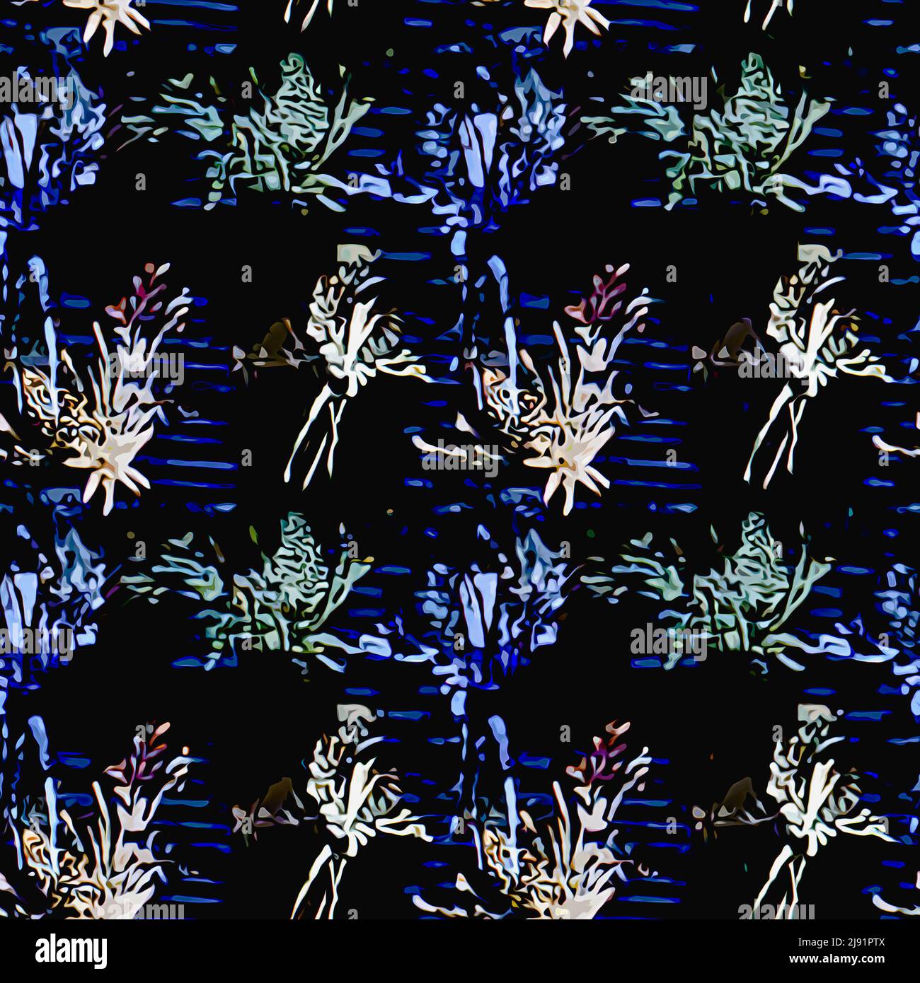 Textile and wallpaper patterns. A printable digital illustration work ...