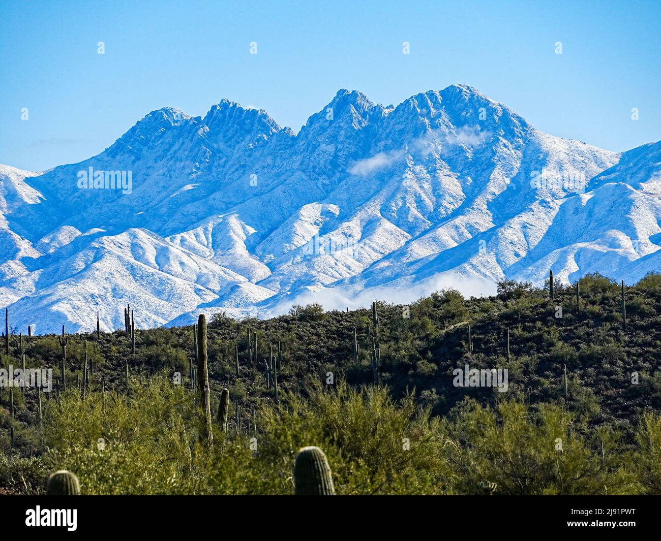 Four Peaks Mountain Range High Resolution Stock Photography and Images ...