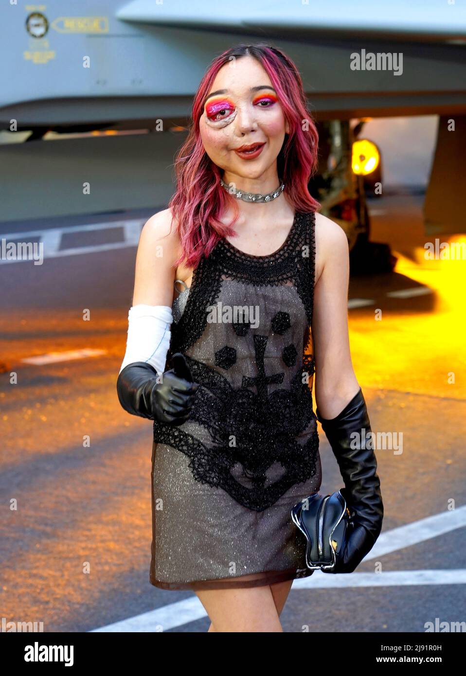 Nikki Lilly attending the UK premiere of Top Gun: Maverick at the Odeon ...