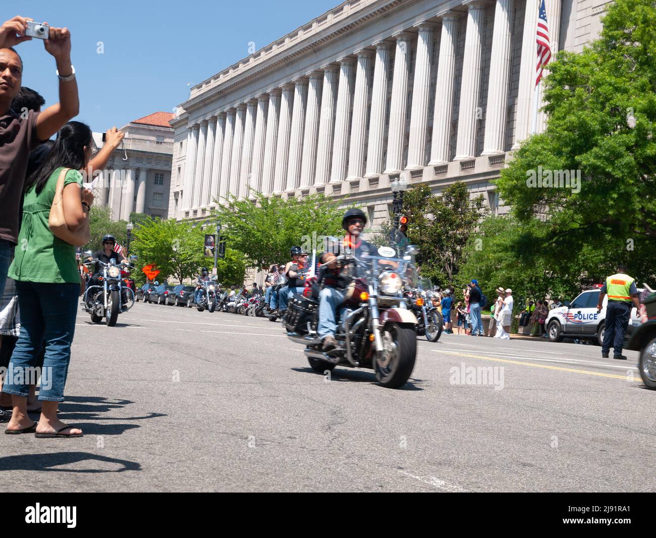 Washington, DC USA 30MAY2010 Rolling Thunder Motorcycle Run Stock Photo ...