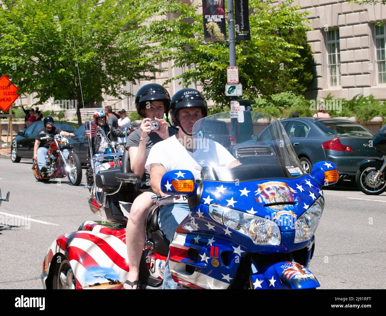 Washington, DC USA 30MAY2010 Rolling Thunder Motorcycle Run Stock Photo ...