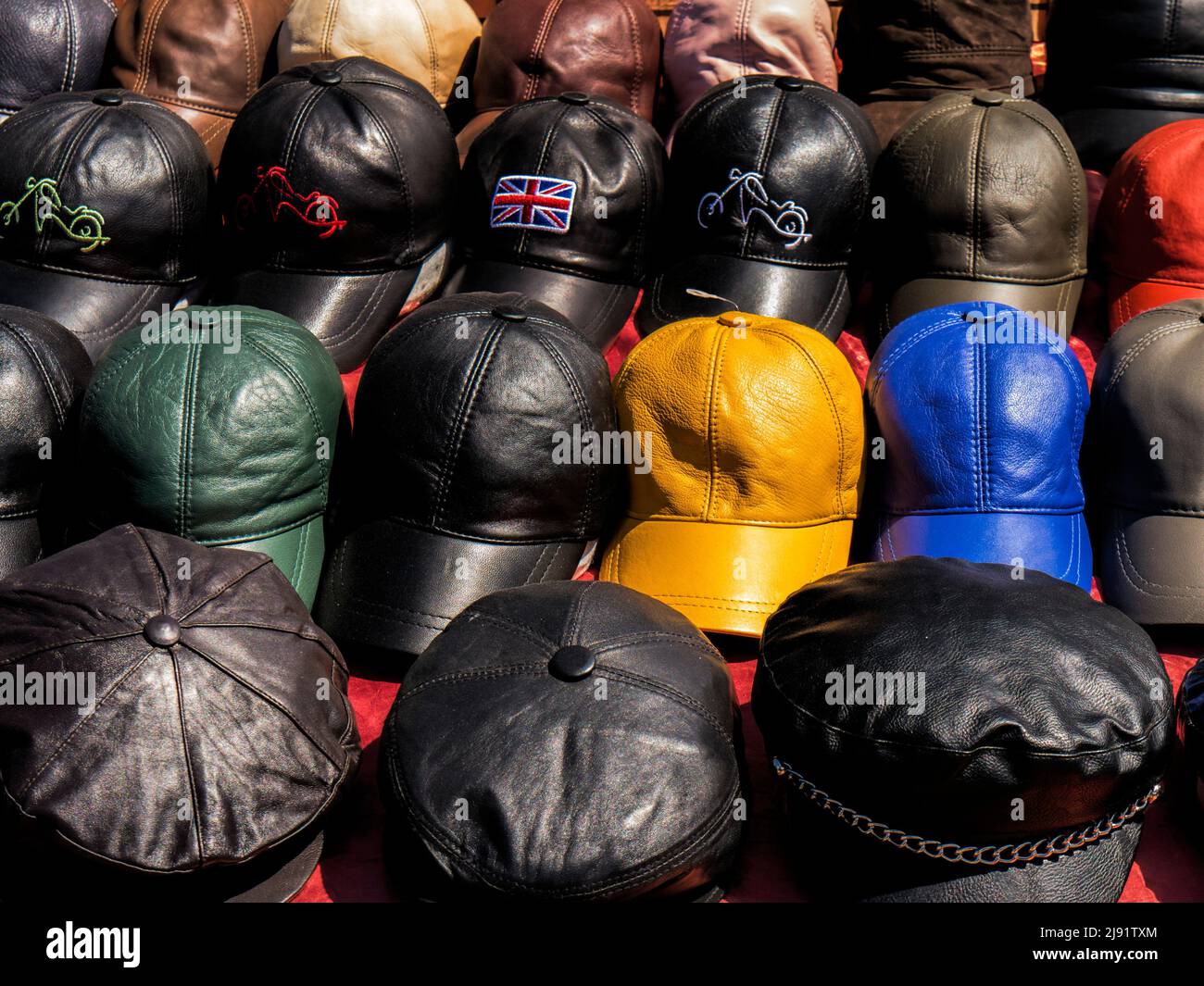 Coloured hats hi-res stock photography and images - Alamy