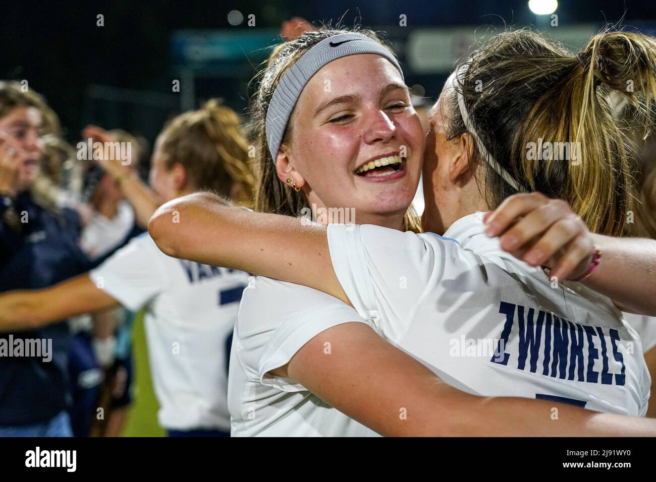TILBURG, NETHERLANDS - MAY 19: Pleun Wester of Tilburg D1 after the ...