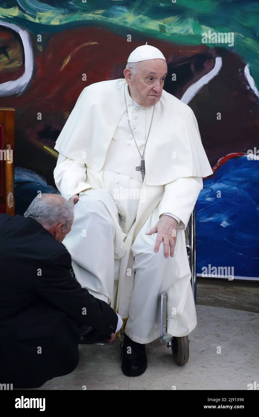 Vatican City, vatican, May 19, 2022 - POPE FRANCIS launches the ...