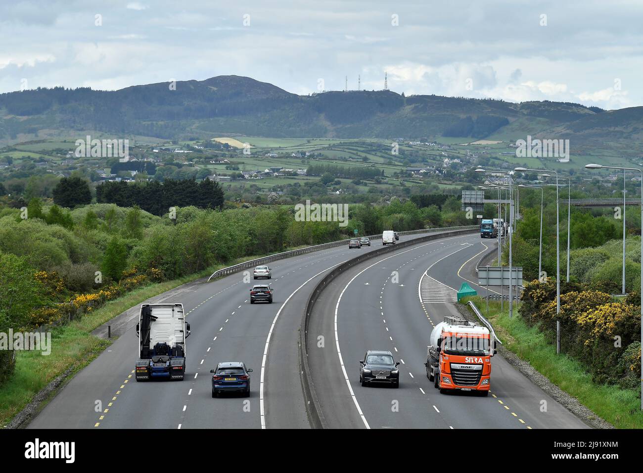 M1 motorway northern ireland hi-res stock photography and images - Alamy