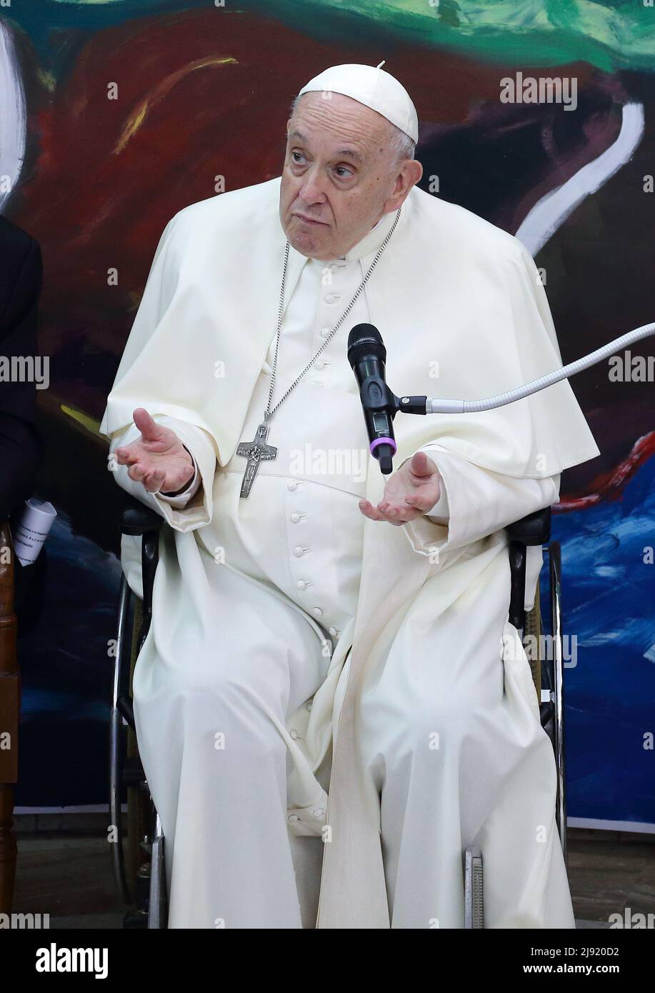 Vatican City, vatican, May 19, 2022 - POPE FRANCIS launches the ...