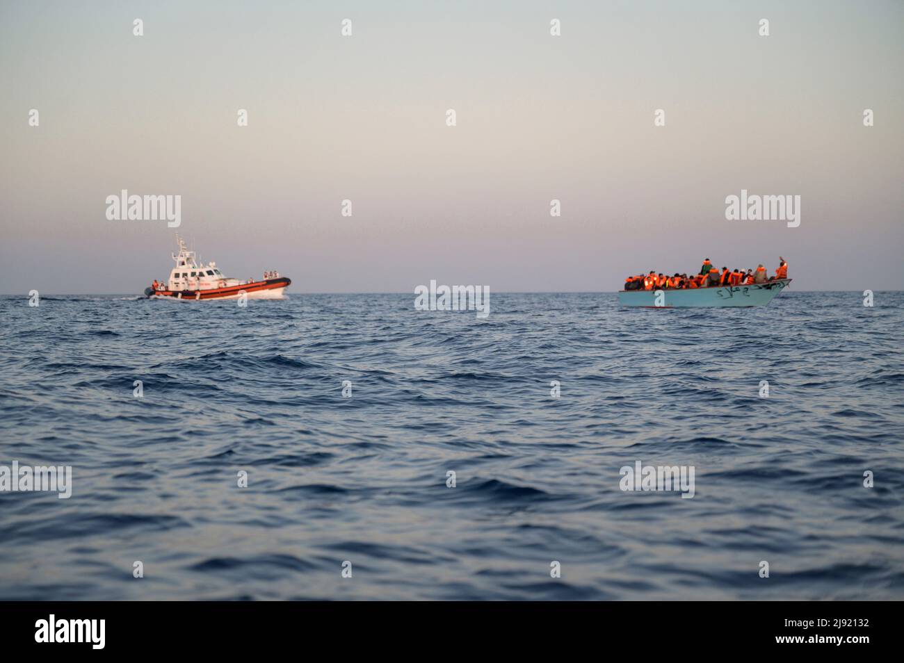 Italian coast guard guardia costiera hi-res stock photography and ...