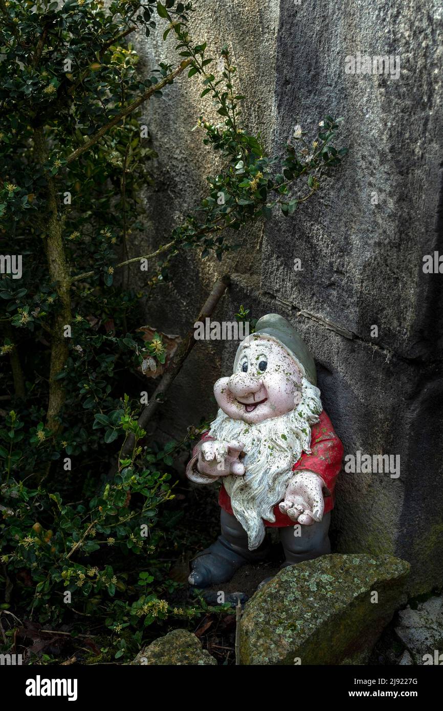 Garden gnome, France Stock Photo - Alamy