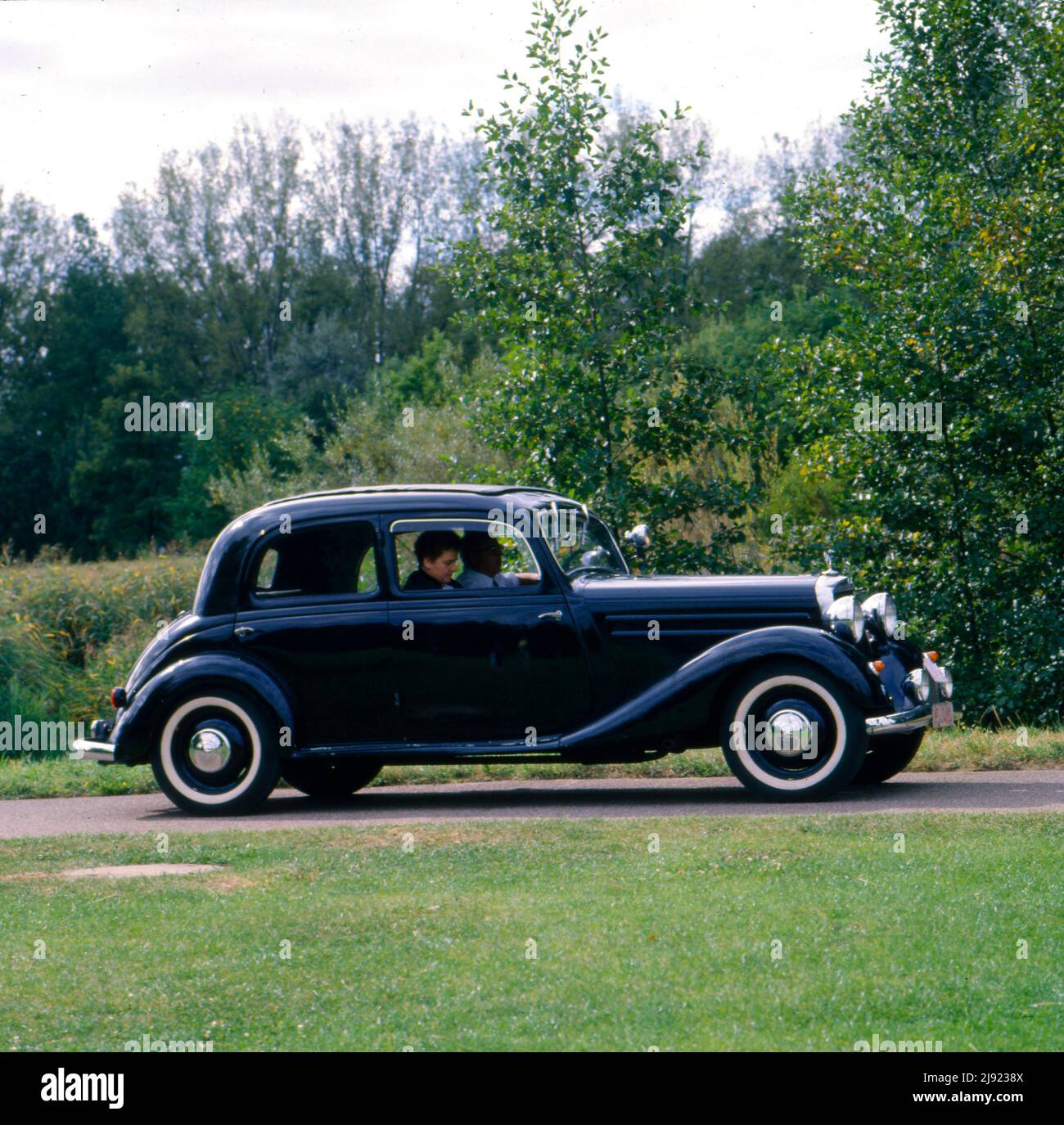 Mercedes Benz Oldtimer Stock Photo - Alamy