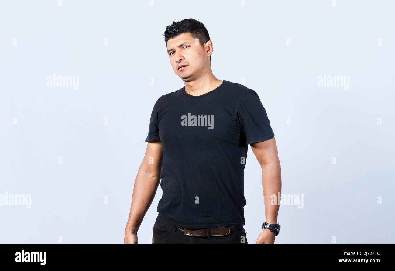 Surprised and discovered people looking at the camera, Surprised man ...