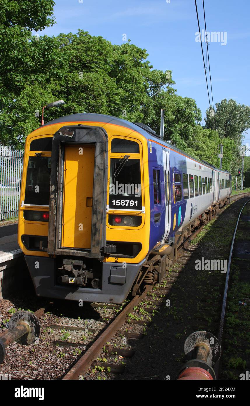 Northern trains class 158 express sprinter diesel multiple unit number ...
