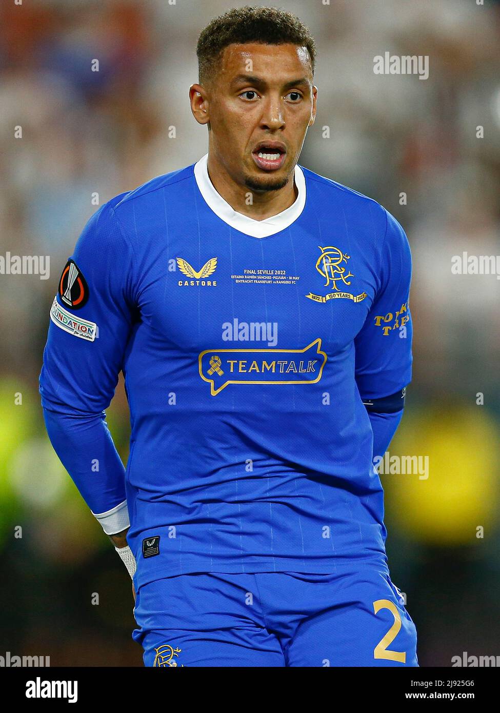 James Tavernier of Rangers FC during the UEFA Europa League, final ...