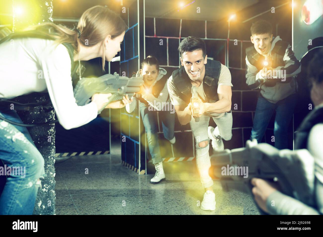 Laser tag hi-res stock photography and images - Alamy