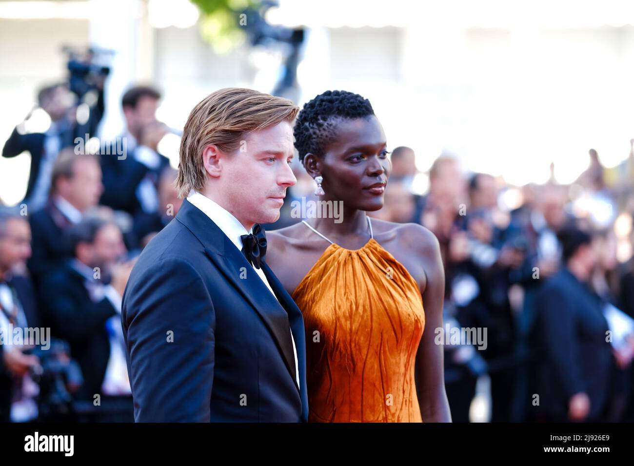 Cannes, France. 19th May, 2022. Cannes, France, Thursday, May. 19, 2022 ...
