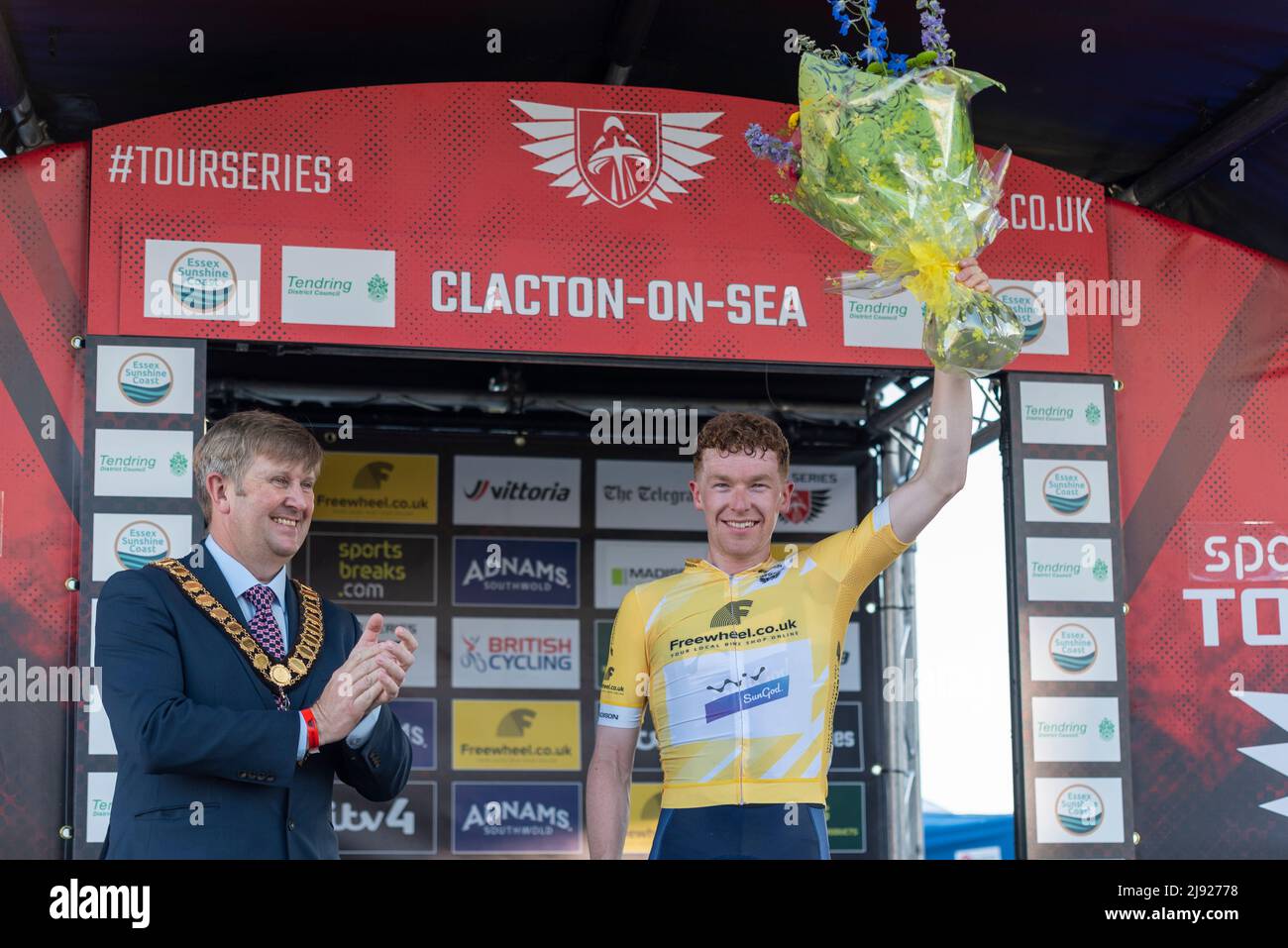 Clacton on Sea, Essex, UK. 19th May, 2022. The Sportsbreaks Tour Series ...